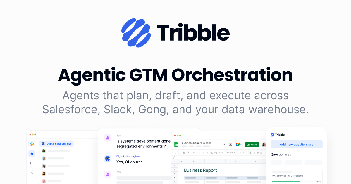 An AI Agent That Does Your RFPs For You | Tribble